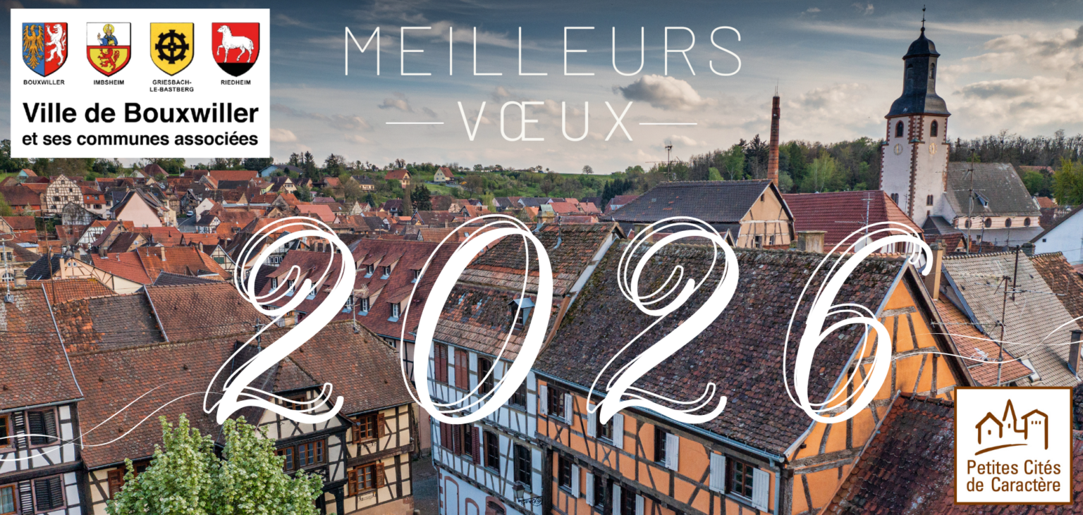 Meilleurs vœux 2026 | Mairie de Bouxwiller
